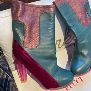 Emilio Pucci | Shoes | Emilio Pucci Made In Italy Stunning Leather ...